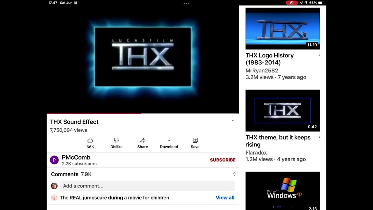 The Loudest Sound Ever Created [THX SOUND EFFECT] - YouTube