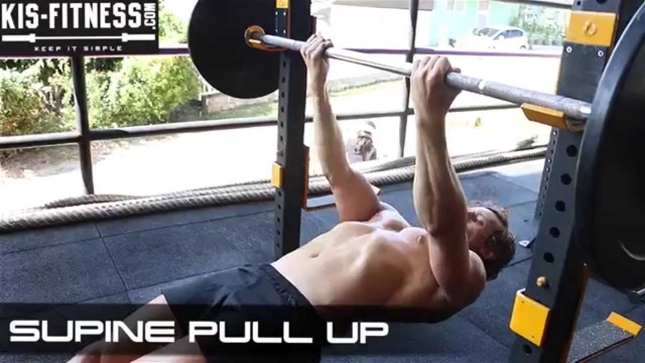 KIS SUPINE PULL UP - YouTube