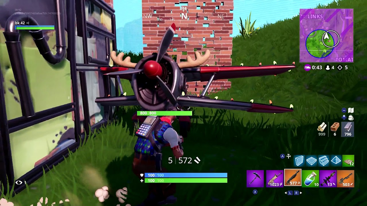 Nintendio switch fortnite 8 kill cluth - YouTube