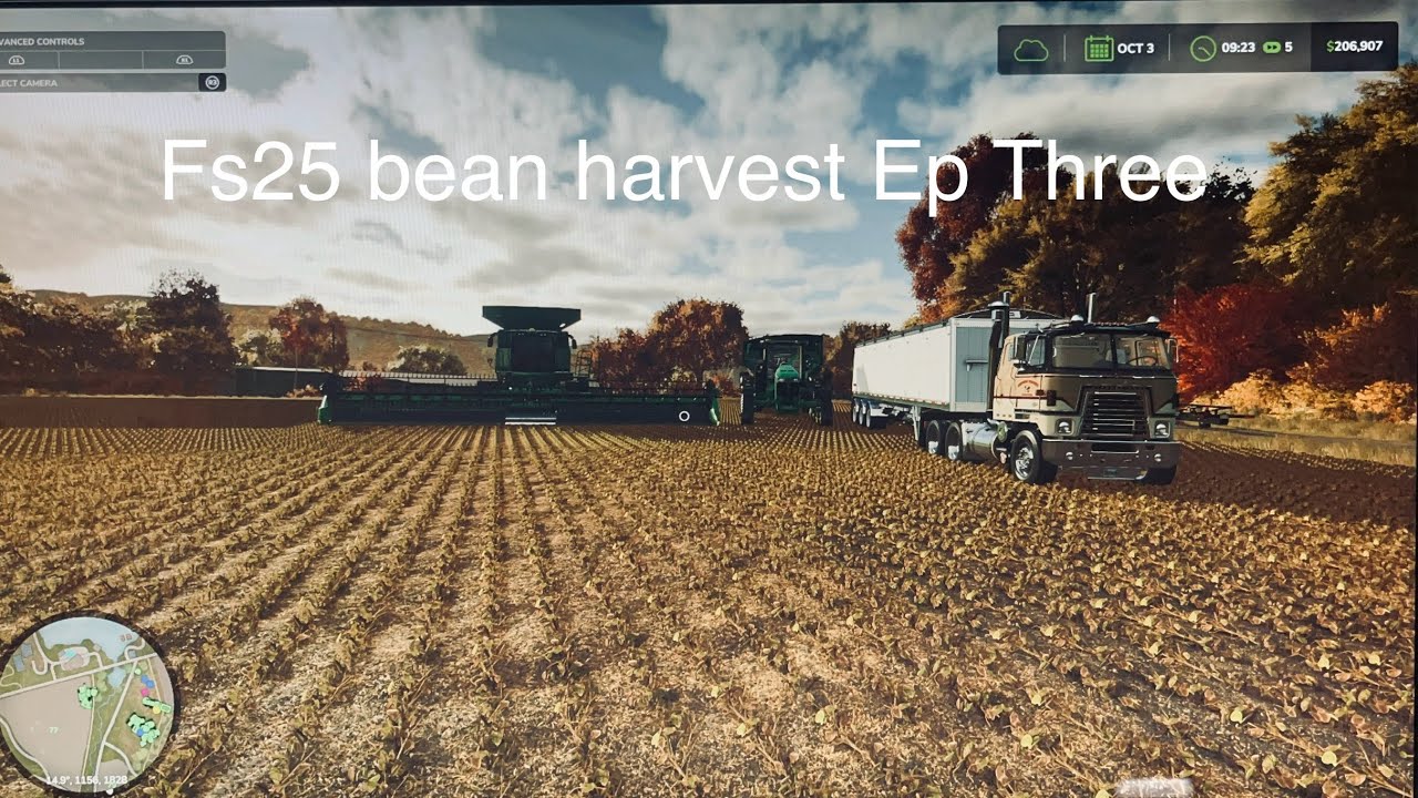 Fs25 Bean harvest Ep three - YouTube