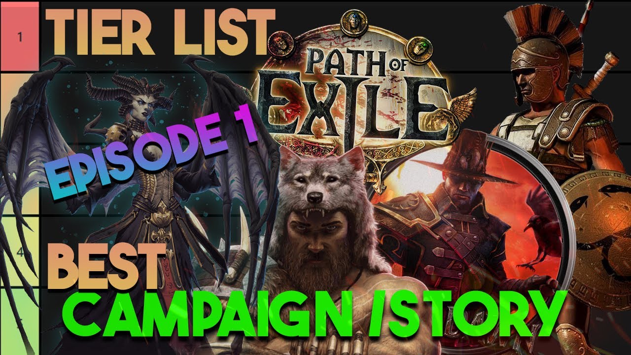 BEST ARPG TIER LIST - EPISODE 1 - BEST CAMPAIGN - DIABLO 4 vs LAST ...