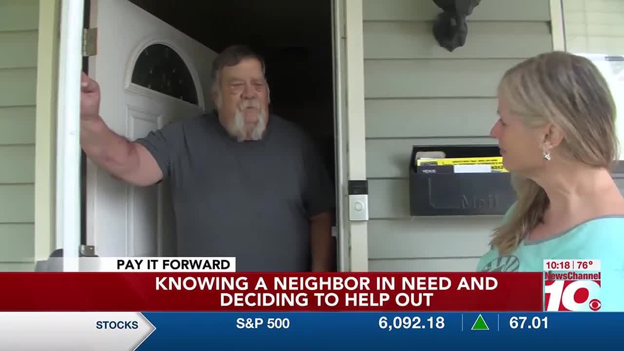 Knowing a neighbor in need and deciding to help out - YouTube