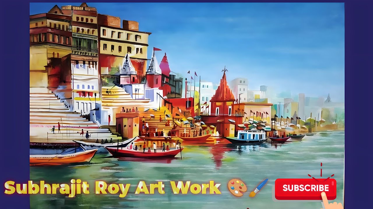 "Subhrajit Roy Art Work 🎨🖌️"/Acrylic/Oil/Pastel/Water Colour/Abstract Painting 🎨🖌️ - YouTube