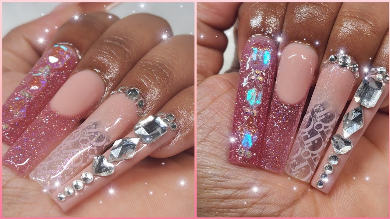 PINK POLYGEL FREESTYLE NAIL SET | YOUR NAIL LAB BY MAKARTT X SEPTEMBER ...