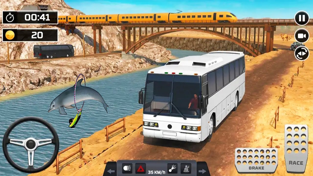 Off Road Bus Drawing Simulator 3D Games || Bus Games - New Android Game ...