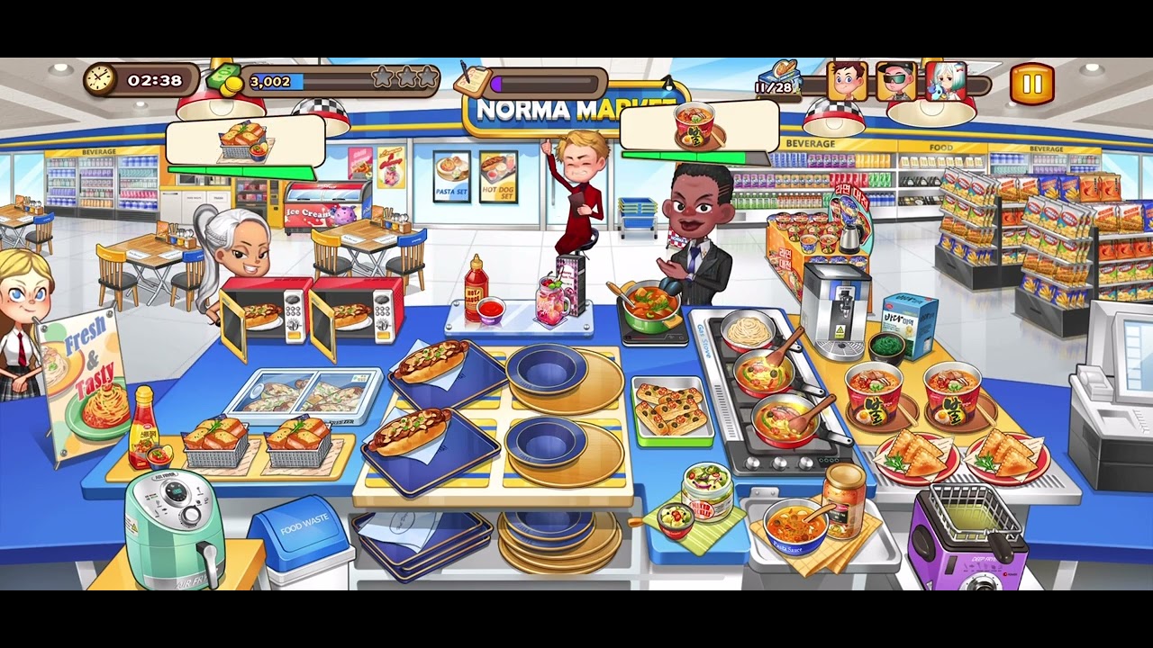 Cooking Adventure - Norma Market Master Level 4 - Full Upgrade - YouTube