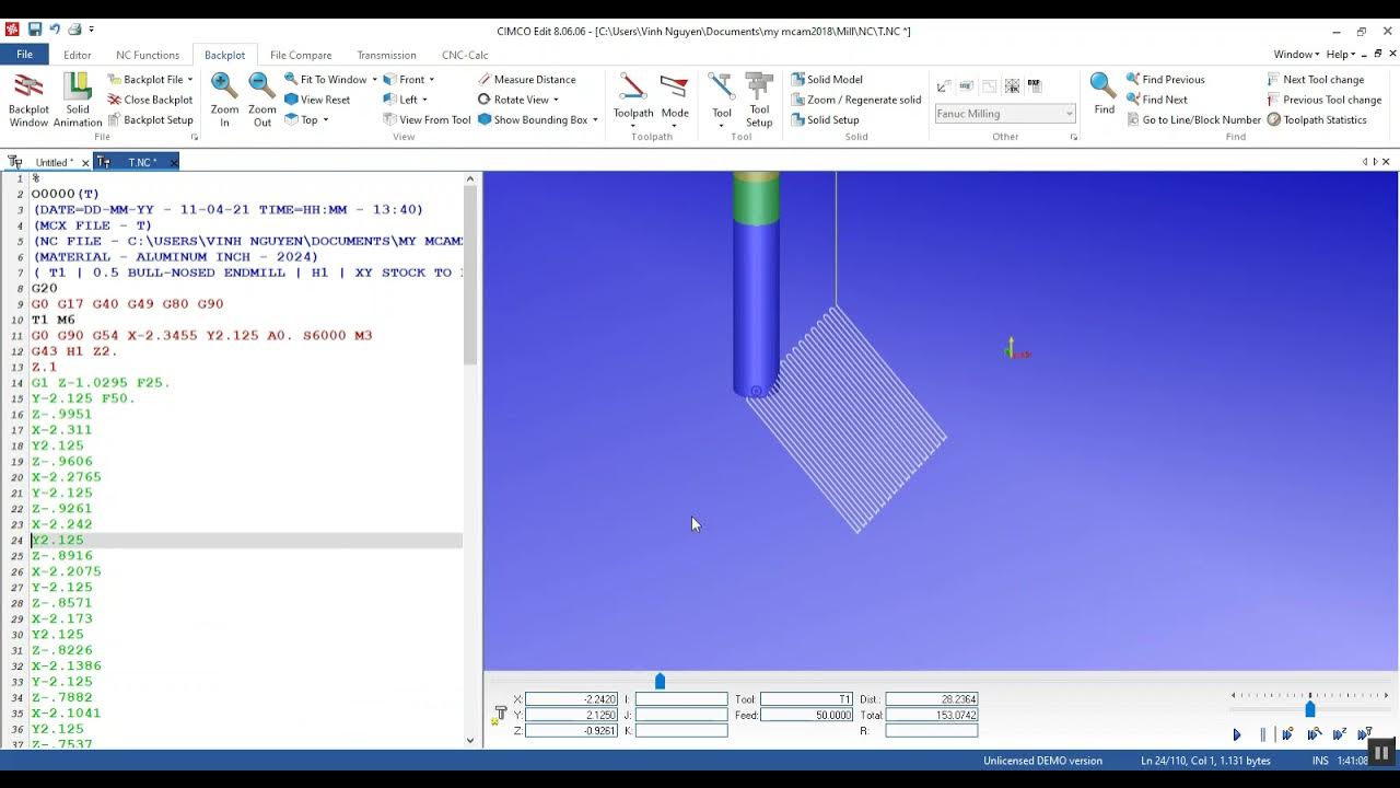 CNC: áp dụng G90-G91 Lập trình nâng cao xài chương trình con. - YouTube