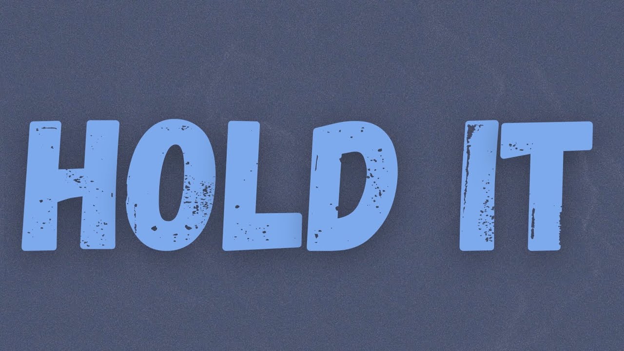 38 Shamz - Hold It (Lyrics) - YouTube