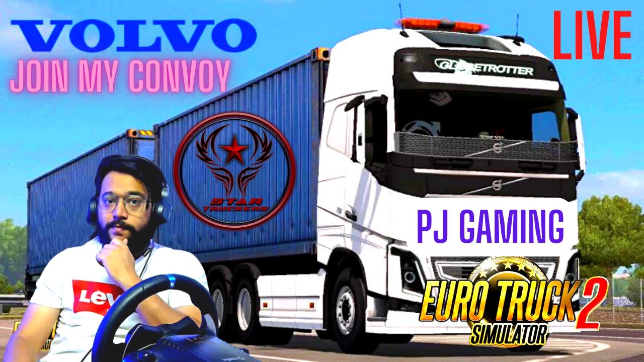 Euro Truck Simulator 2 | Convoy | #ets2 #ats #live | ets2 live | PJ ...