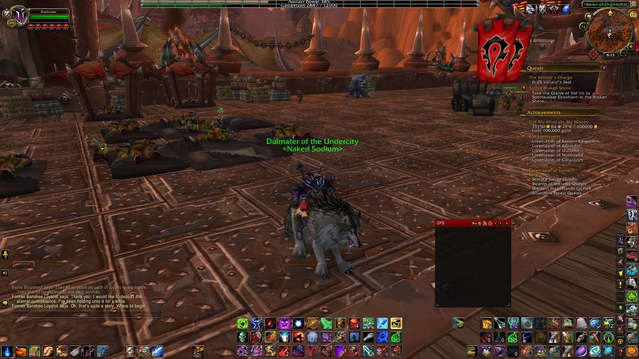 How To Get Dire Wolf Mount - World of Warcraft - YouTube