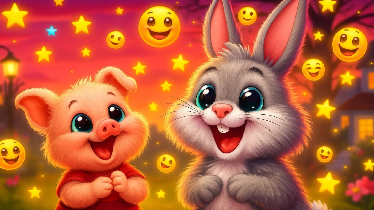 Piglet Makes Friends – Bunny & Piglet Song | Friendship Story for Kids ...