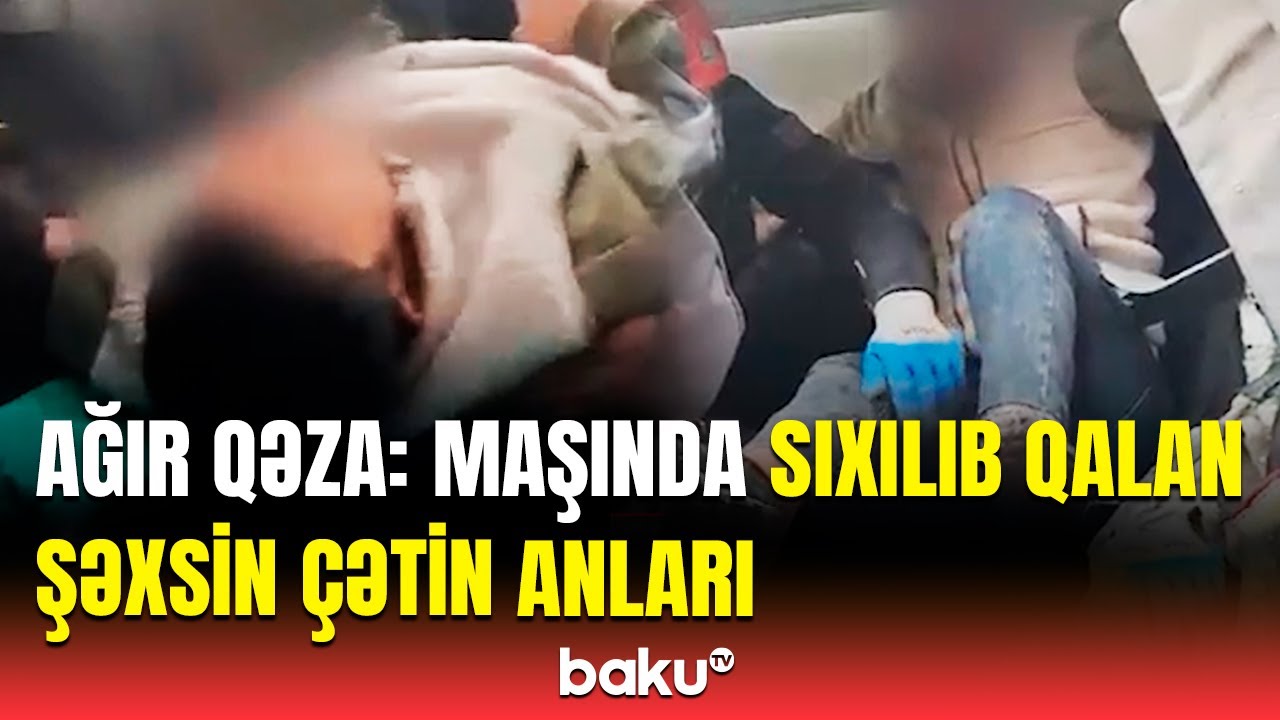 Şirvanda yük avtomobilləri toqquşdu | Hadisə yerindən görüntülər - YouTube