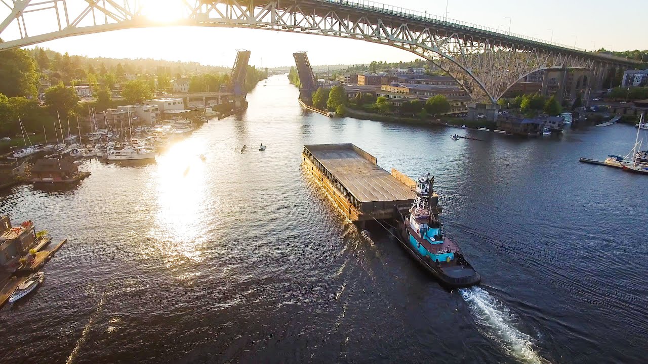 Seattle by Drone in 4K - YouTube