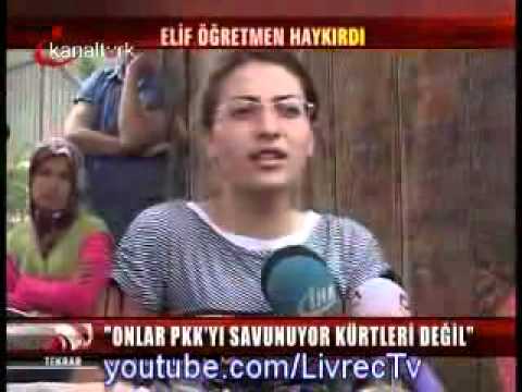 TÜRK KÜRT KARDESTIR ► Kardelen Elif'ten Şerefsiz PKK'ya Tokat Gibi Cevap !