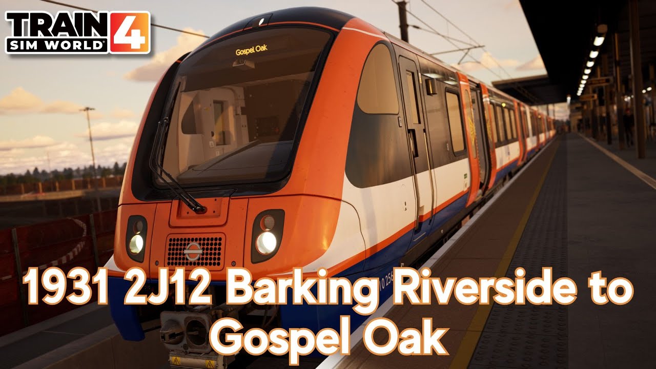 1931 2J12 Barking Riverside to Gospel Oak - Suffragette line - Class ...