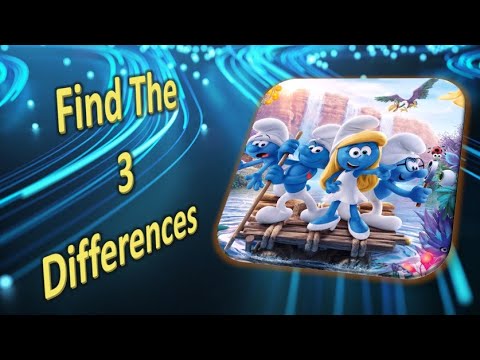 3 Puzzles - Find The Differences (The Smurfs- A044) - YouTube