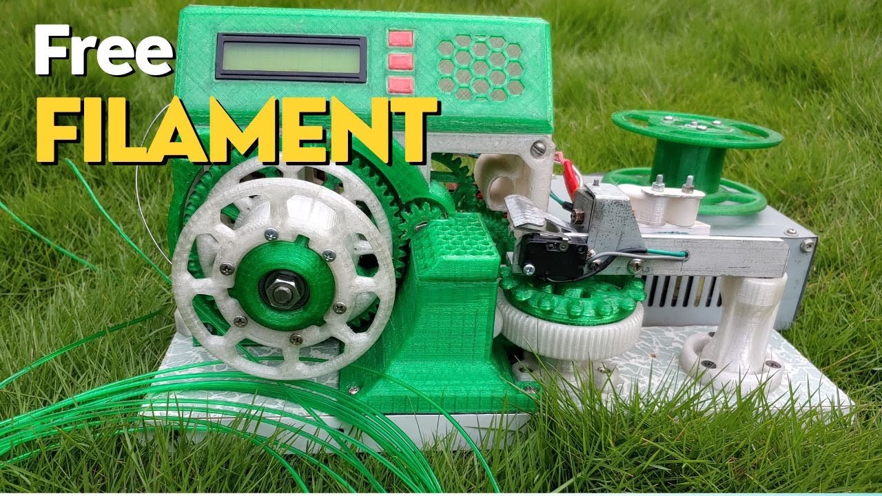 DIY 3D Printing Pet Filament from Bottles | Recycle & Create - YouTube