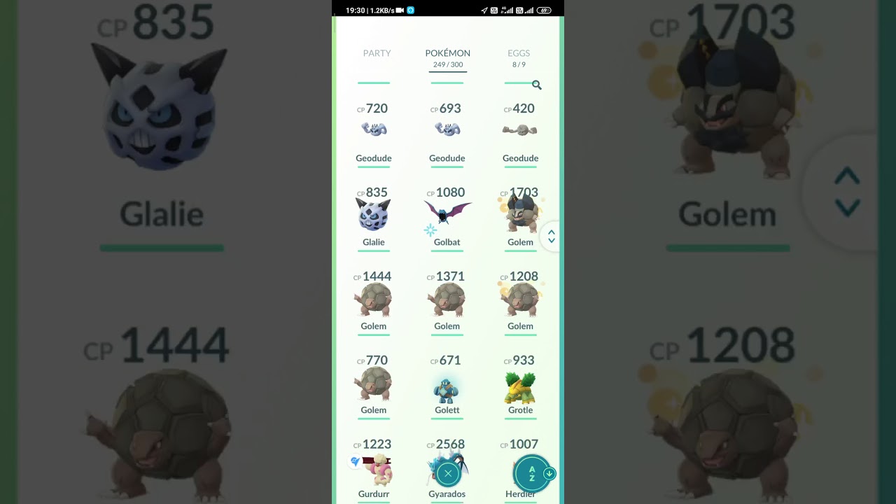 Golett Evolution Pokemon Go - YouTube