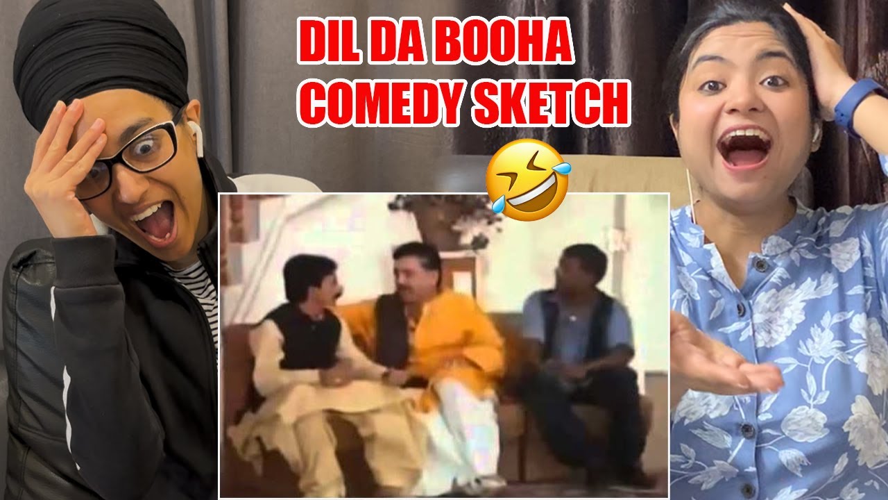 Indian Reacts To Dil da Booha - Punjabi Stage drama funny clip - YouTube
