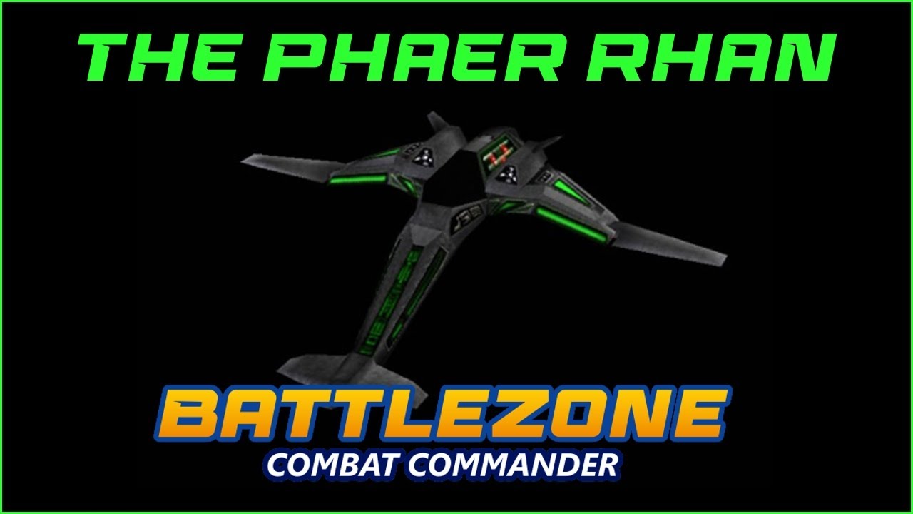 Playing the Phaer Rhan in Battlezone Combat Commander - MPI - YouTube