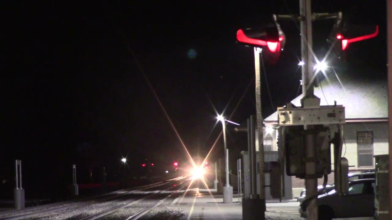 Rare Occurance on Amtrak 6 arrived at Ft Morgan CO 13Aug2022 under a ...