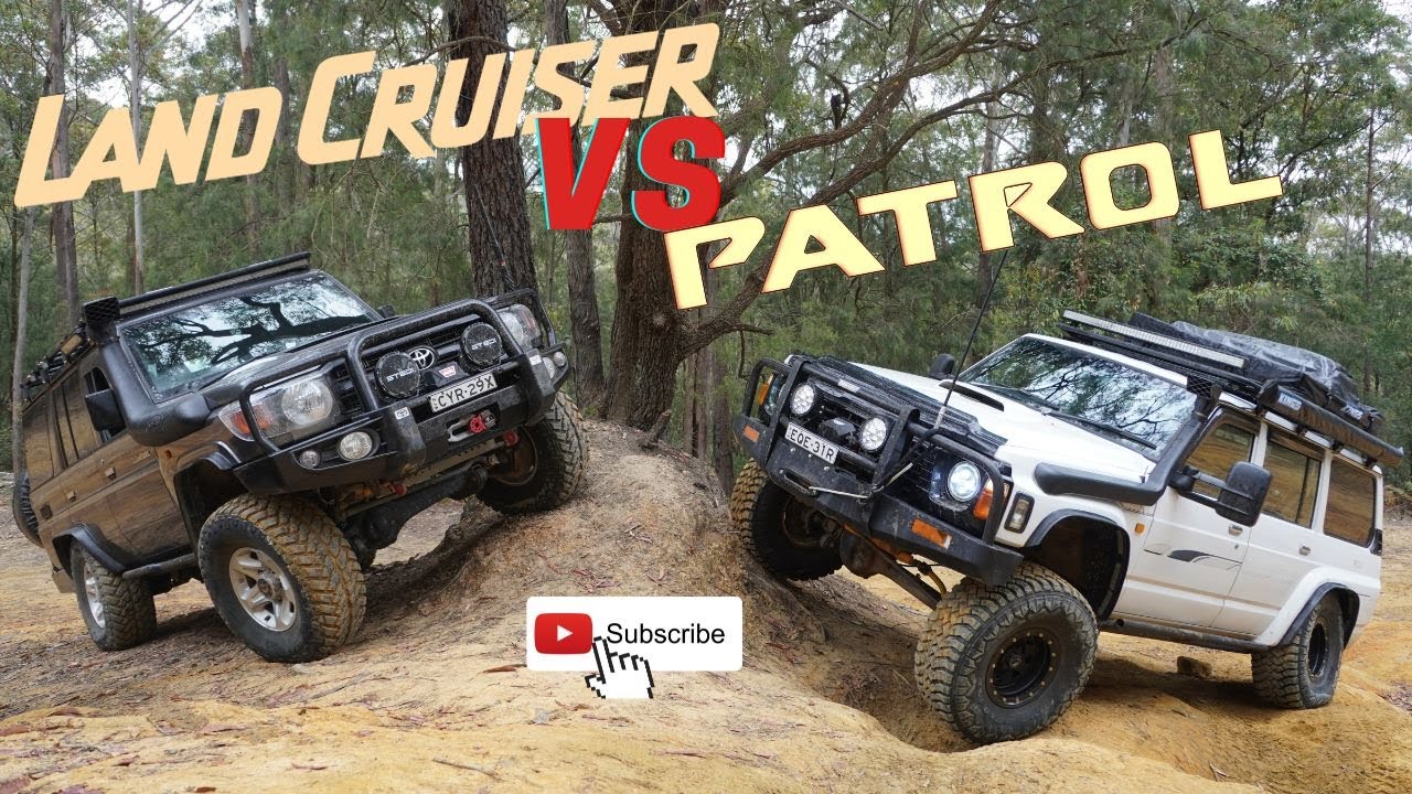 The ULTIMATE showdown | Landcruiser vs Patrol vs Wrangler | Who rolled ...