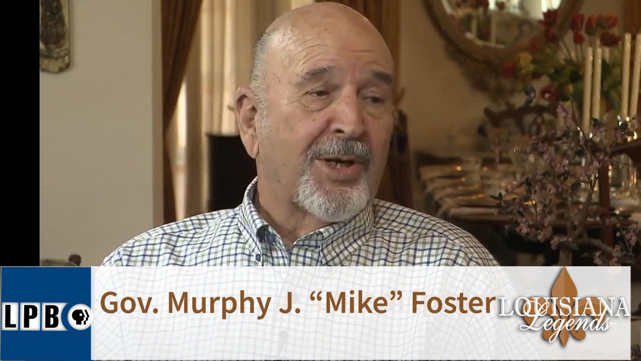 Governor Mike Foster | Louisiana Legends - YouTube