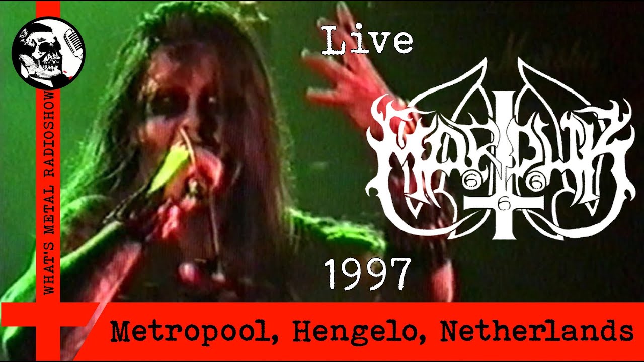 Live MARDUK 1997 - Metropool, Hengelo, Netherlands, 27 Feb - YouTube