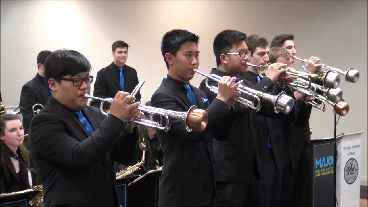 LMHS Jazz Ensemble at the 2019 Mid-Atlantic Jazz Festival - YouTube