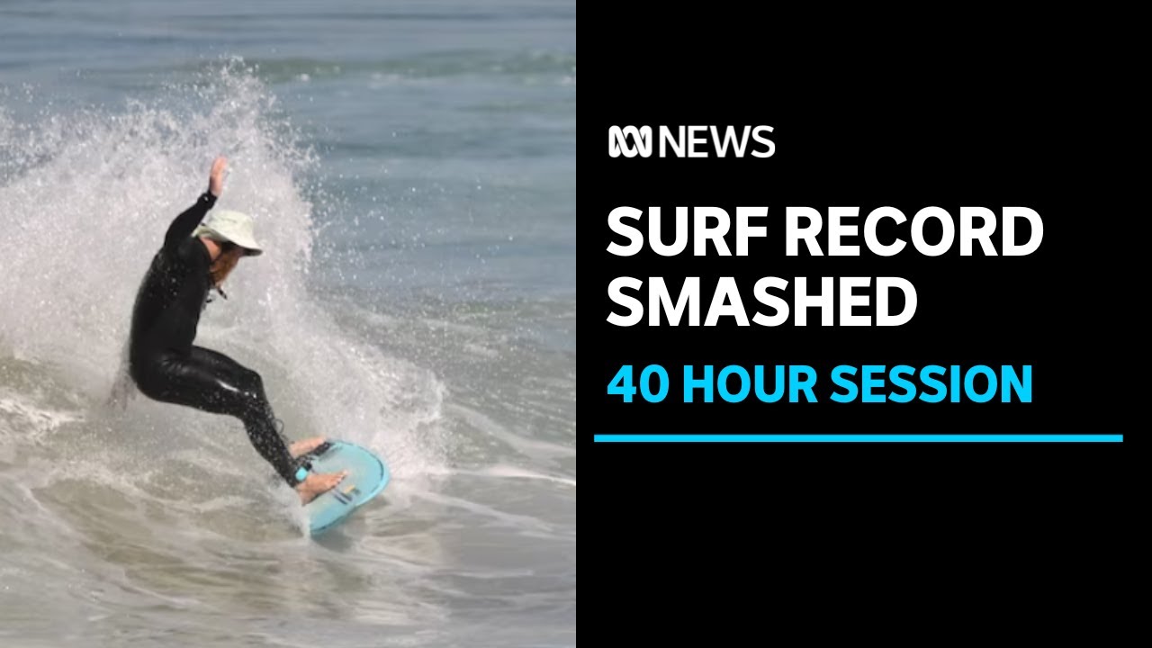 World’s longest surf record broken by Australian Blake Johnston | ABC ...