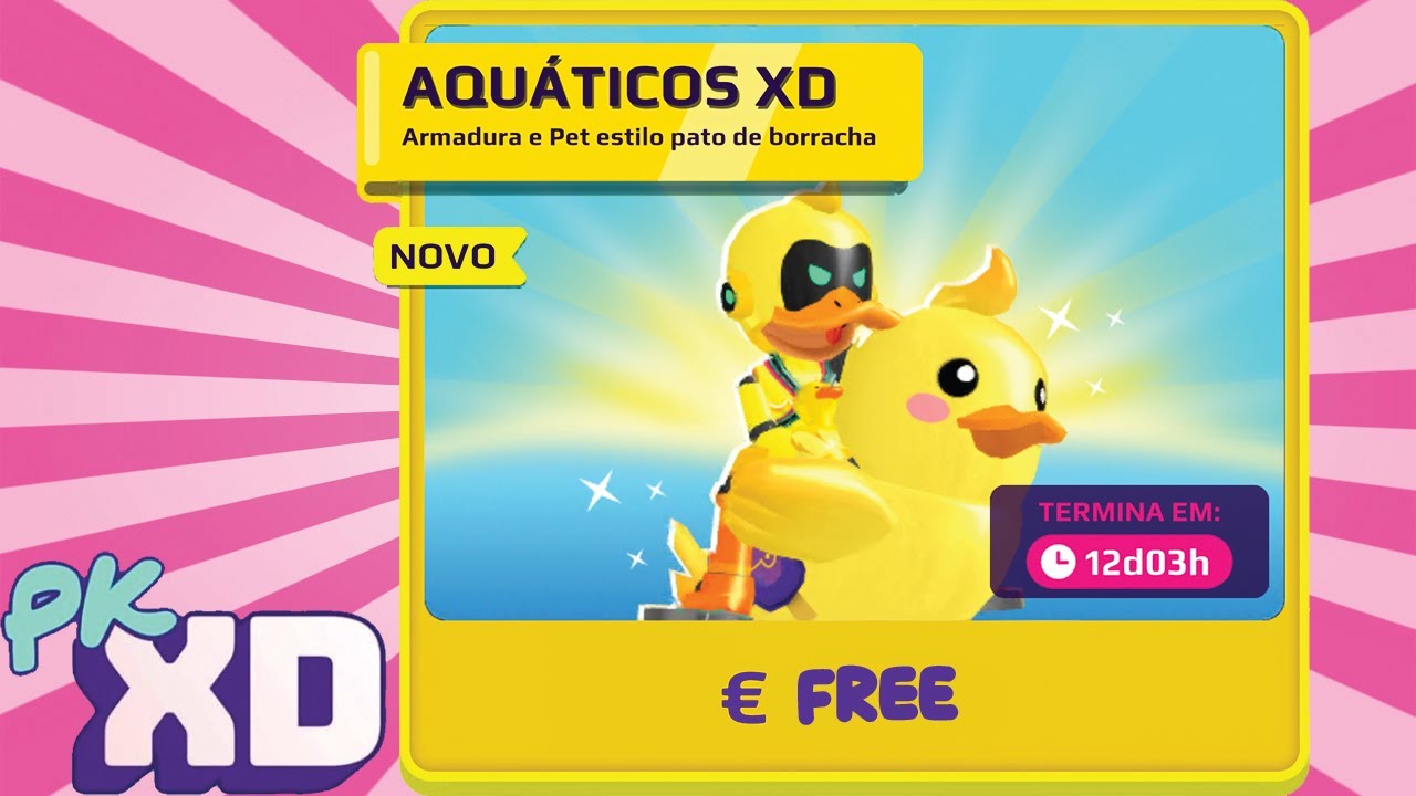 PK XD AQUATICS - QUACKER ARMOR & DUCK PET | PK XD AQUÁTICOS - ARMADURA ...