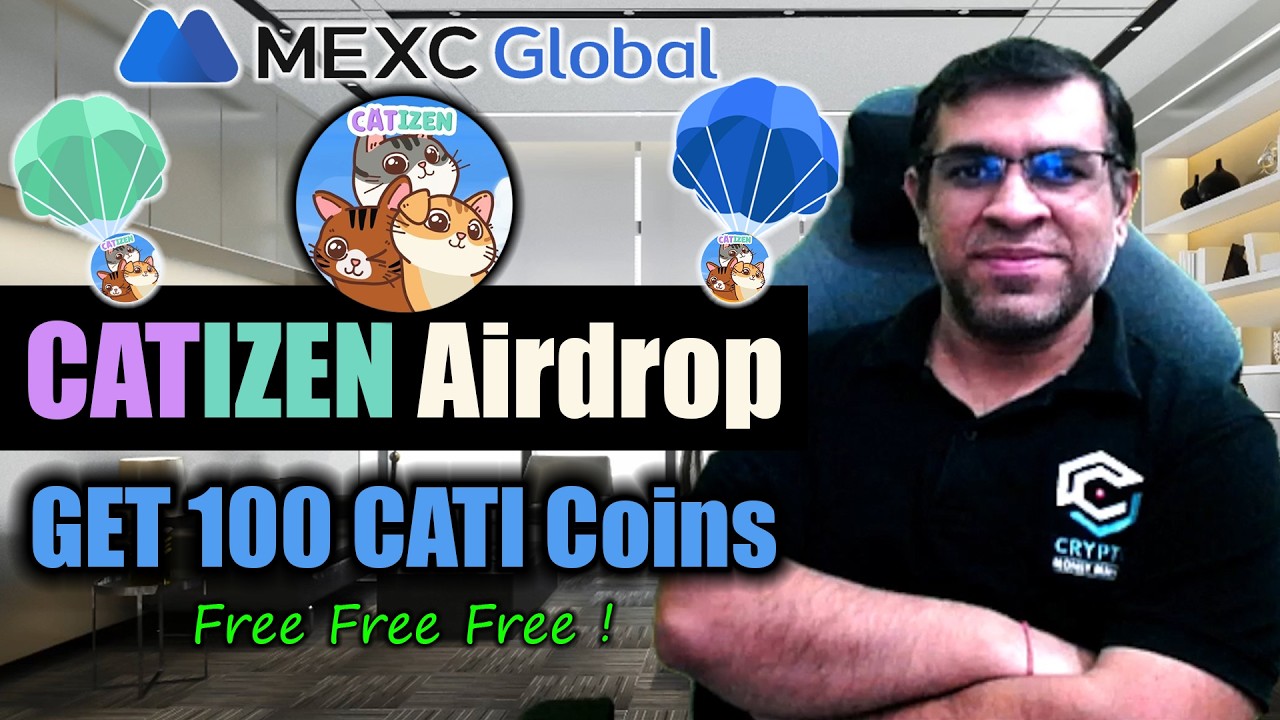 Catizen Airdrop 🎁 Get 100 FREE CATI Coins on MEXC! (Simple Signup ...