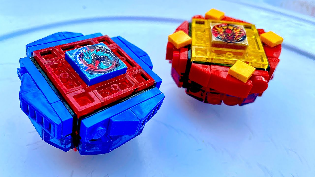 LEGO CobaltDrake VS PhoenixWing | Lego Beyblade X Battle - YouTube
