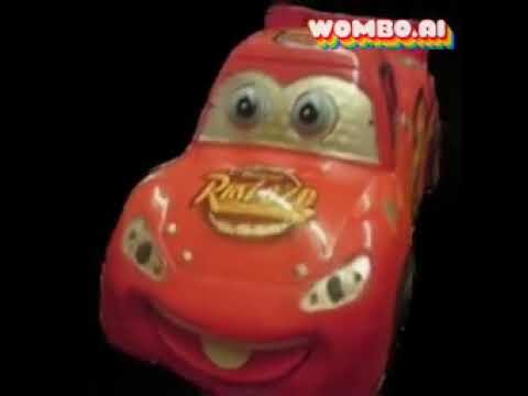 Funny car king lightning mcqueen - YouTube