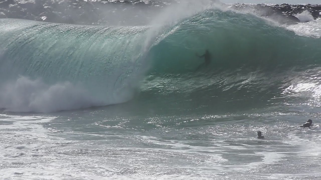 PERFECT WAVES at The Wedge During Sneaker Swell - Raw Skimboarding ...