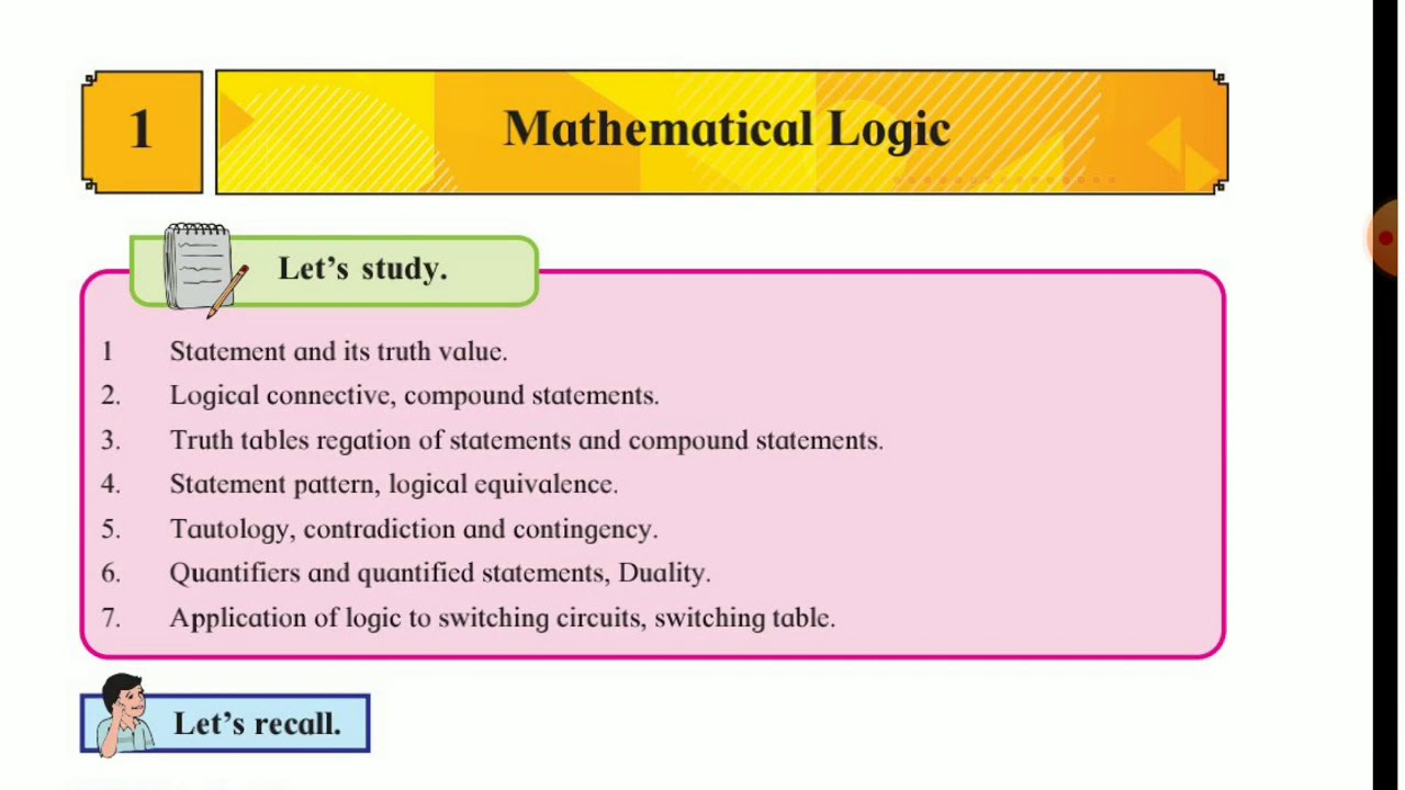 12sci mathematical logic , statement - YouTube