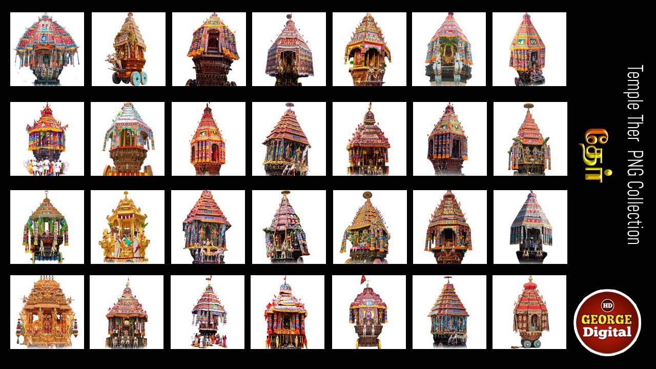 Kovil Ther PNG file collection for Photoshop designing ...