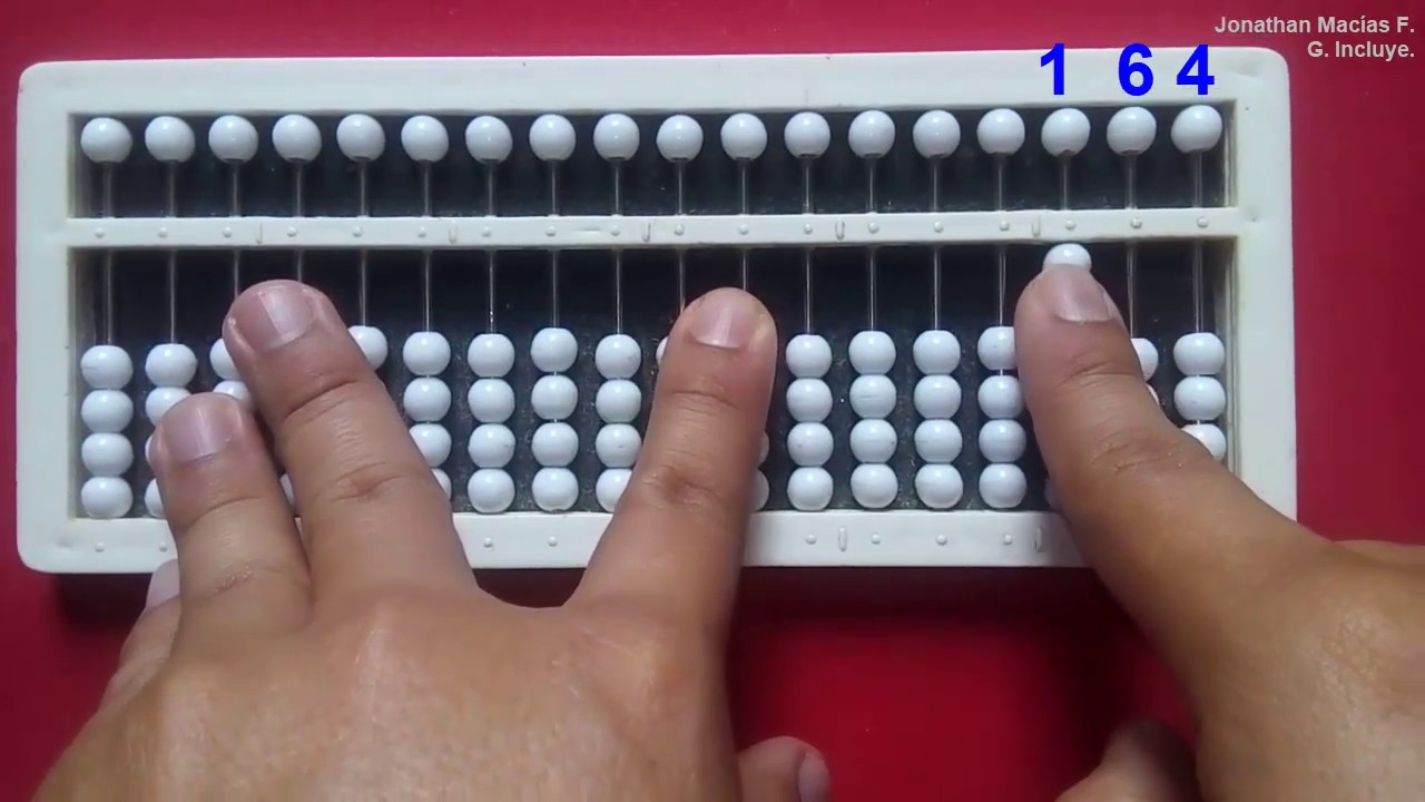 02 Ubicar Cantidades en el ábaco - YouTube