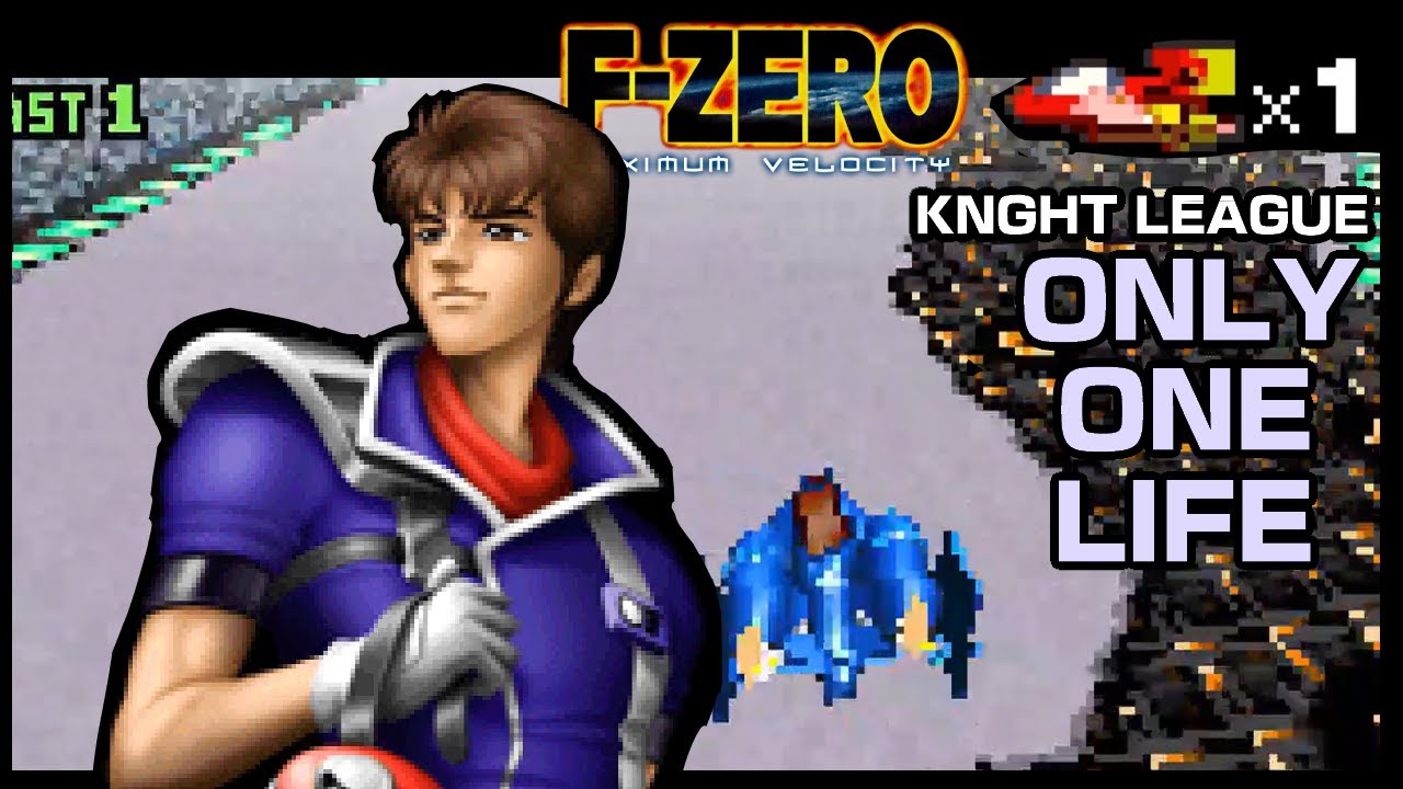 F-Zero: Maximum Velocity: Knight Leage with Falcon Mk-II (One Life ...