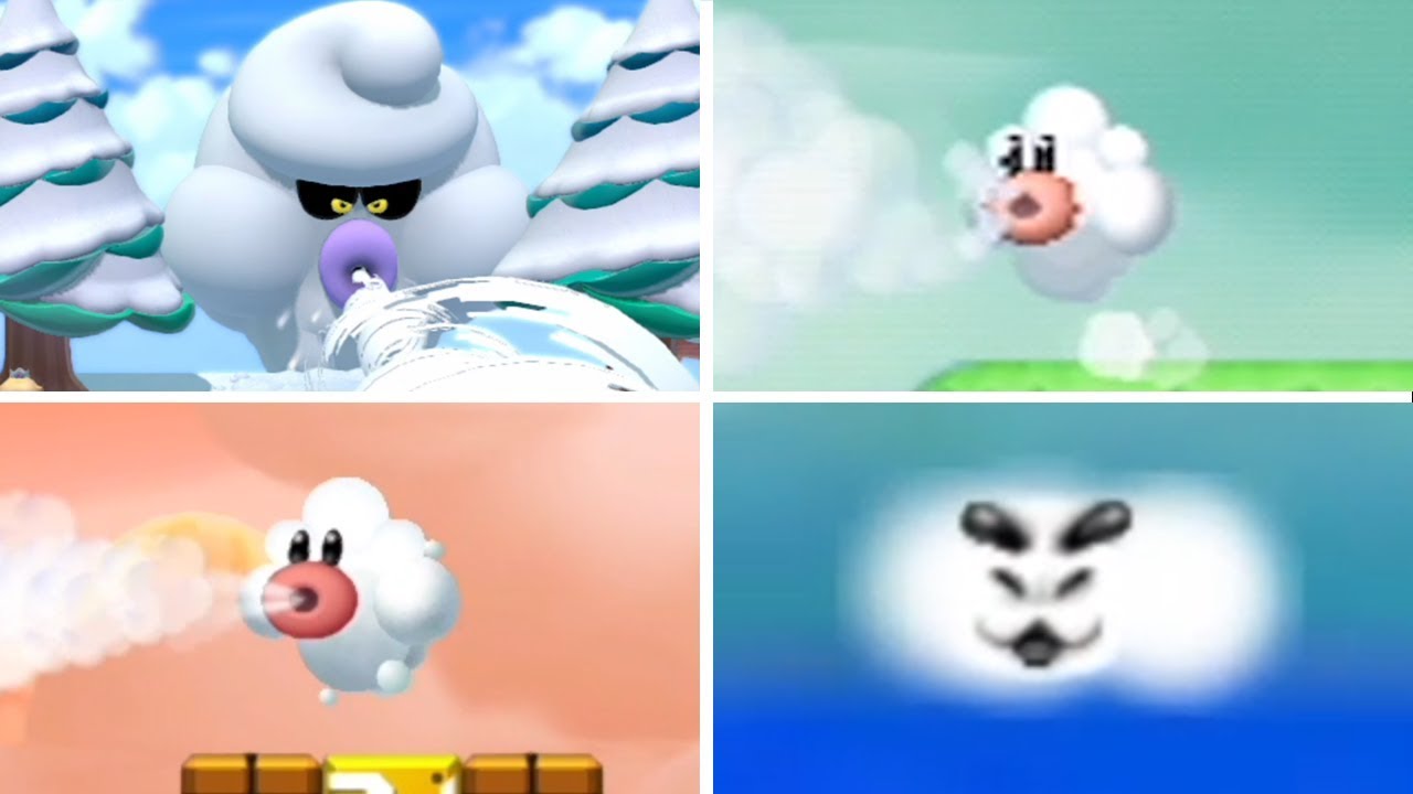 Evolution of - Fwoosh in Super Mario Games - YouTube