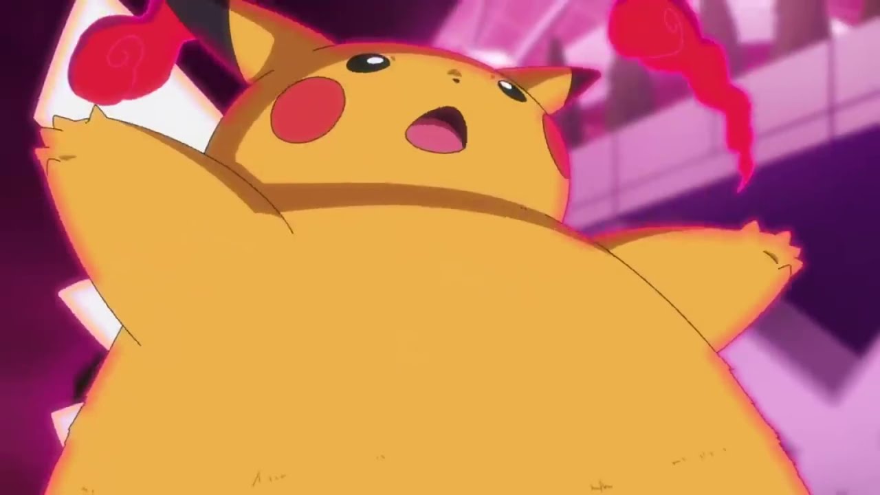 Pikachu turns into Titan - YouTube