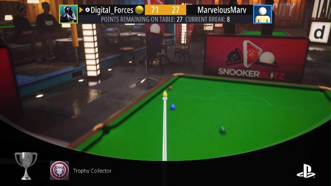 Snooker Blitz @PS5 🏆 Trophy Collector (SILVER) - YouTube