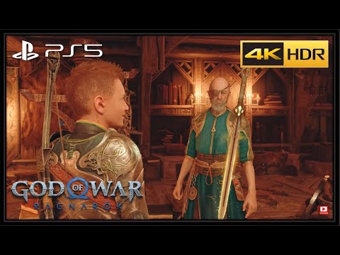 God of War Ragnarok - Loki's new sword: Ingrid - 4K 60 FPS HDR - PS5 ...