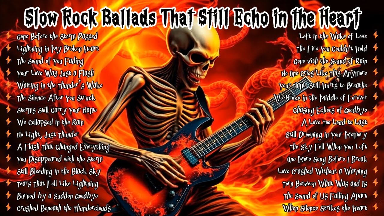 Top 30 Classic Slow Rock Ballads | Relive the Deepest Emotions Through ...