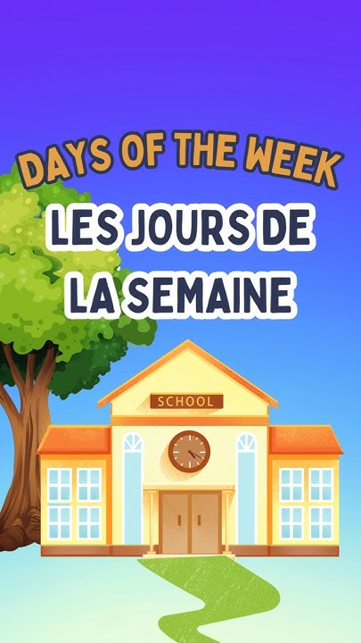Days of the week in French | Les jours de la semaine | Fun & Easy to ...