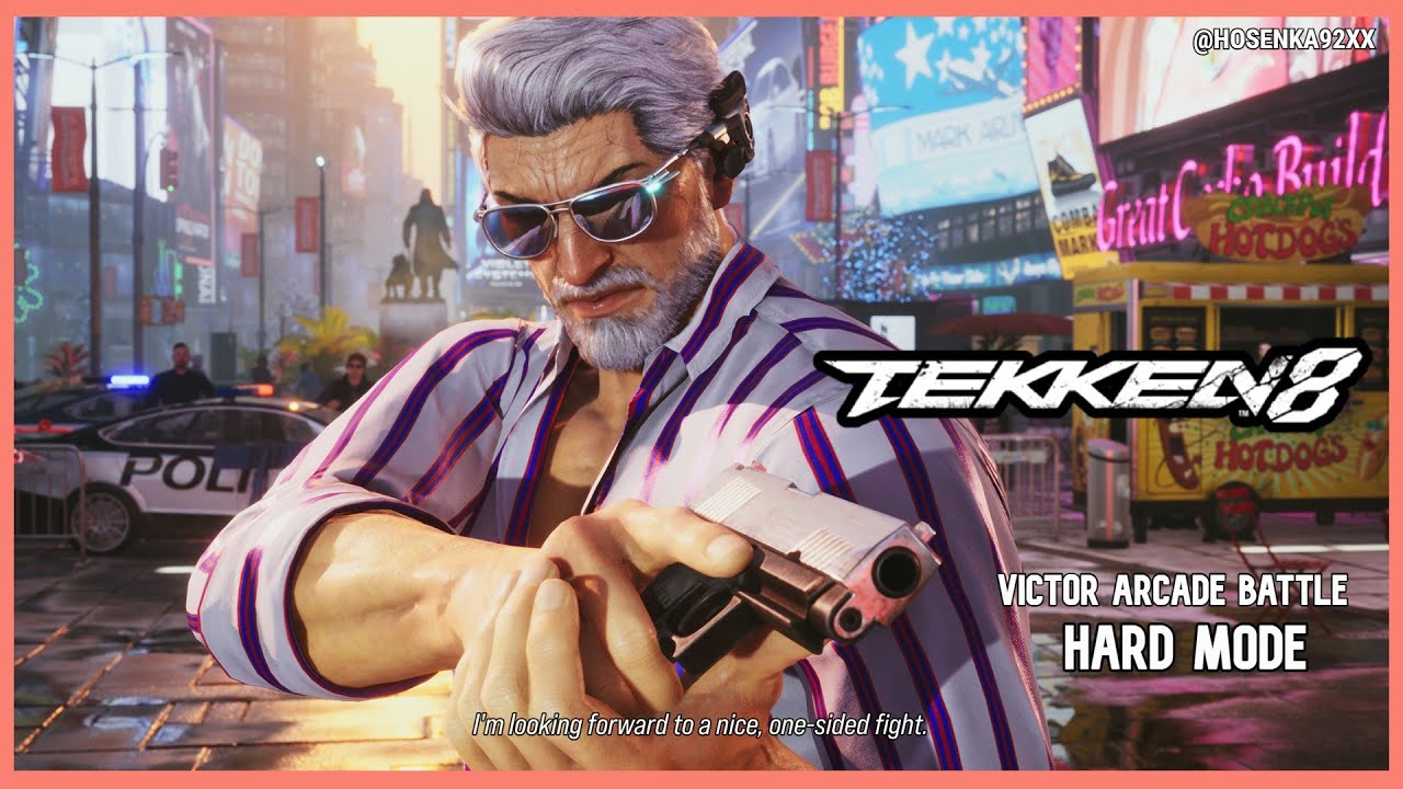 TEKKEN 8-Victor ARCADE BATTLE (HARD MODE) (No Commentary) (2) #tekken8 ...