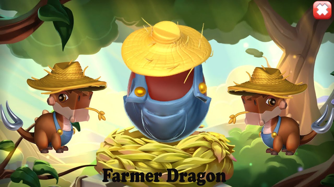 So Cute Farmer Dragon , Dragon Mania Legends - YouTube