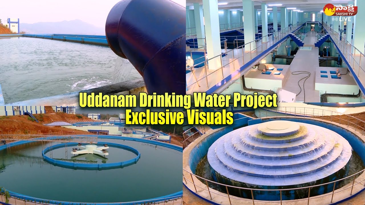 Uddanam Drinking Water Project Exclusive Visuals | CM Jagan ...