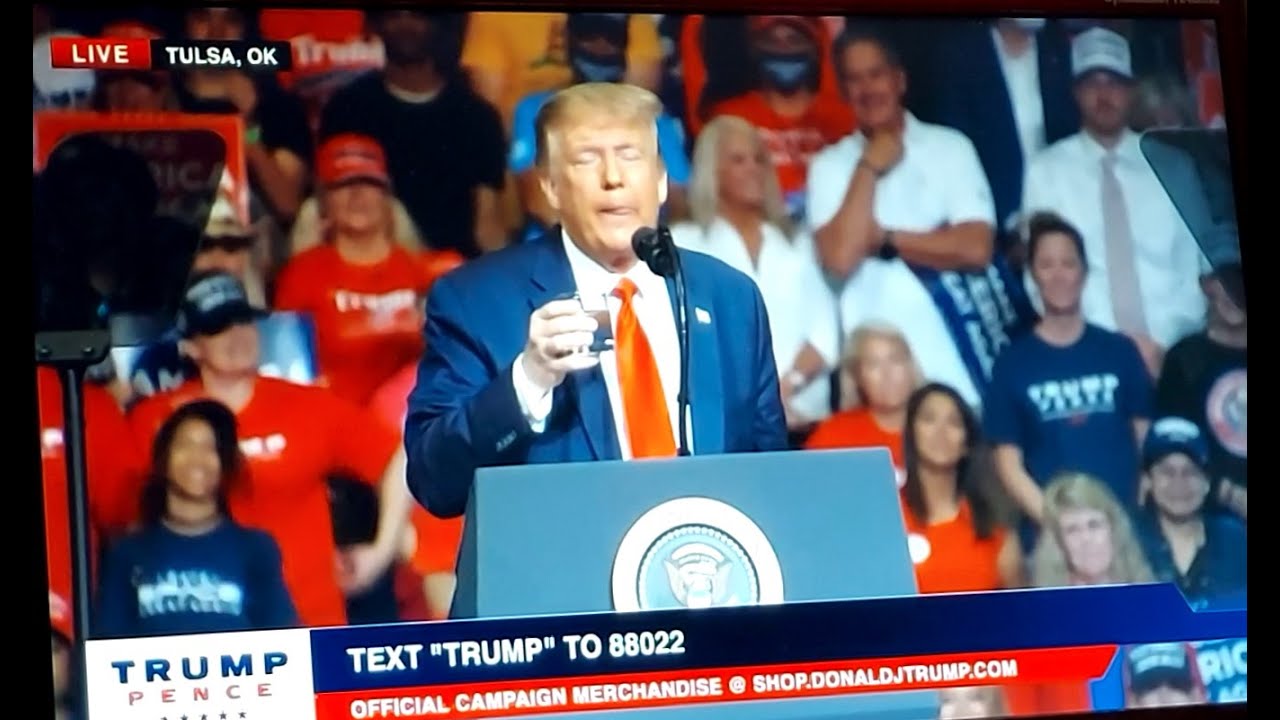 TRUMP Rally Tulsa, Oklahoma - June 20th 2020 - Part 4/4 - YouTube