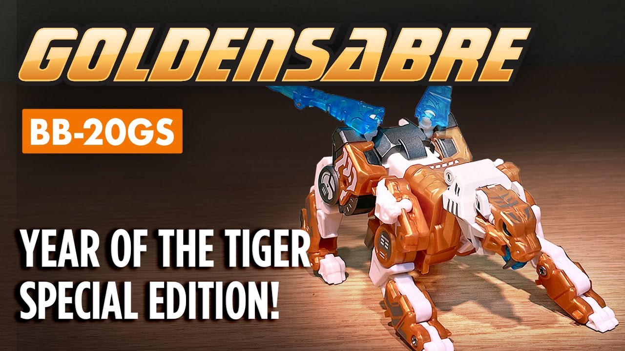 52Toys Beastbox BB-20GS Golden Sabre Rating And Review! 2022 Year of ...